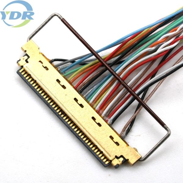 Quality Computer UL10064 32AWG Lvds Screen Cable DF14 to 111B40 Terminal for sale