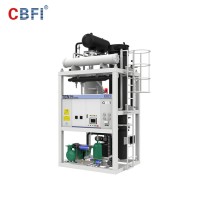 Quality 7.2 KW R507 Refrigerant Tube Ice Maker Machine For Mix Wines for sale