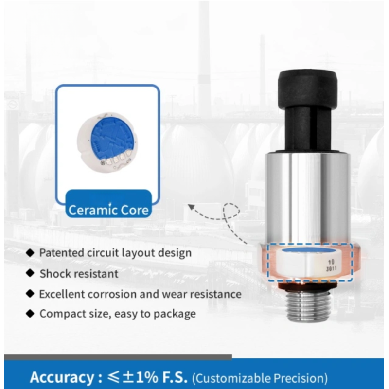 Quality Compact Cost-Effective Air Compressor Pressure Sensor with Advanced Compensation for sale