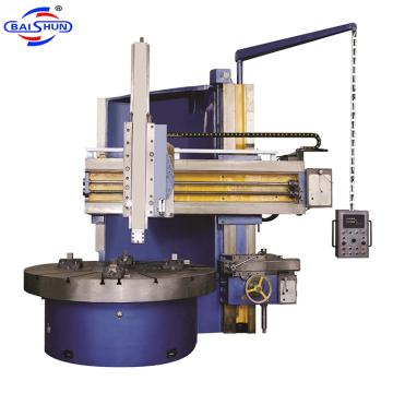Quality Vtl Vertical Turret Lathe Machine Heavy Duty Manual DRO Display Single Column for sale