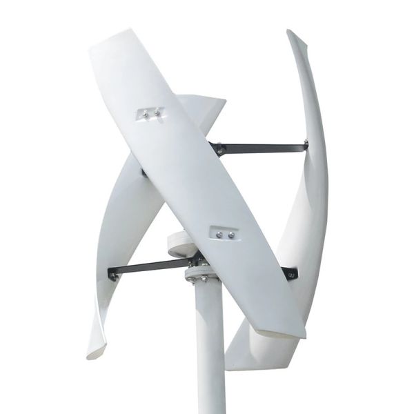 Quality Spiral 3KW 5000W Vertical Axis Wind Turbine Power Output 48V 96V 220V for sale