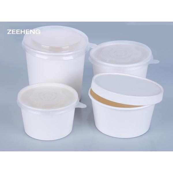 Quality 12oz Biodegradable Soup Cups For Custom Printing for sale
