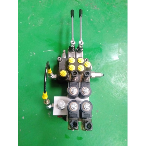 Quality Wireless Remote Control Multiway Valve Straight Through Style 24V for sale