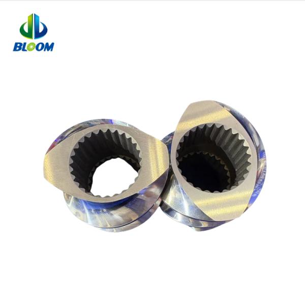 Quality ZSK Twin Extruder Parts Screw Elements For Lithium Battery Slurry Production for sale