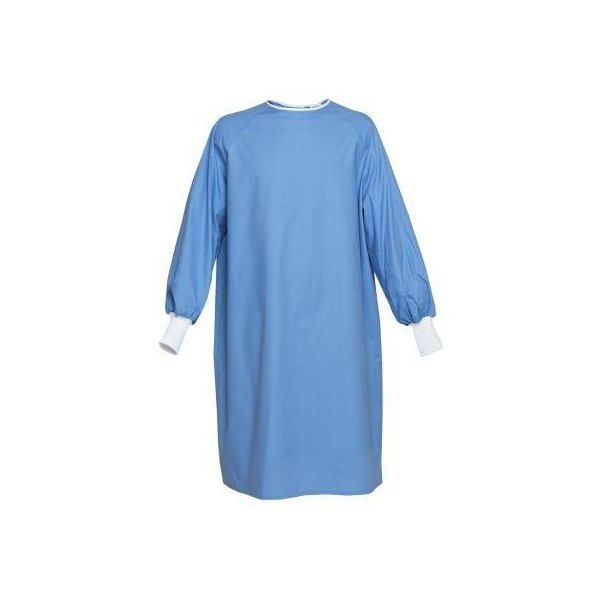 Quality Poly Coated CPE Isolation Apron Custom Logo Eco - Friendly One Size Fits Most for sale