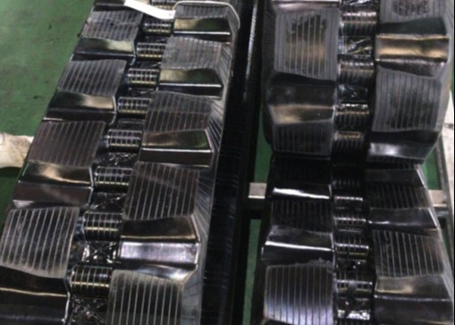 Quality 49 Link 86mm Pitch Rubber Track Crawler For Loader Machine for sale