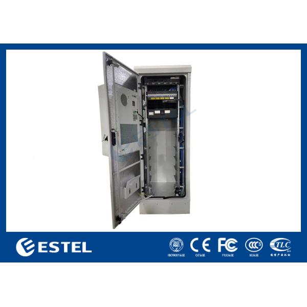 Quality ET7575180A-33U Double Wall Cabinet Floor Mounted 48V Telecom Power Cabinet for sale