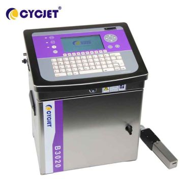 Quality Lot Number Qrcode Cij Inkjet Printer CYCJET B3020 Date Batch Coding And Marking for sale