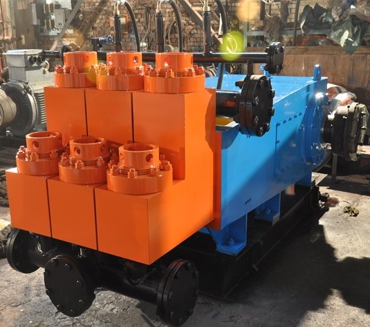 Quality Triplex Horizontal Reciprocating Plunger Pump , Plunger Type Water Injection Pump for sale