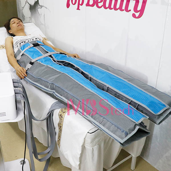 Quality Aesthetics Pressotherapy Boots Leg Lymph Drainage Massage Machine for sale