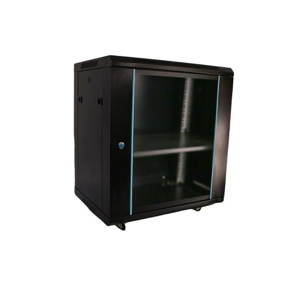 Quality 12U Server Room Network Communication Equipment Wall Mounted Cabinet Enclosure 19 inch for sale
