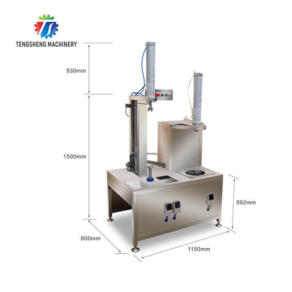 Quality 0.75KW 380V Cantaloupe and watermelon peel and petal multi - function peeling for sale