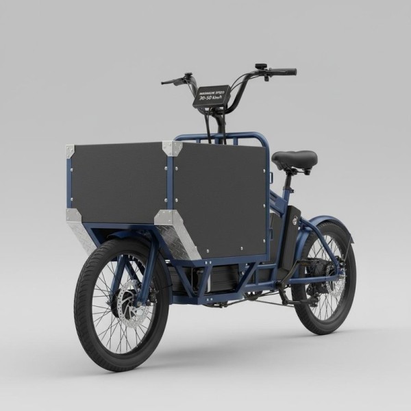 Quality Maximum Speed 30 to 50Km per hour Electric Cargo Tricycle featuring Disc Brake Type designed for cargo transport in city environments for sale