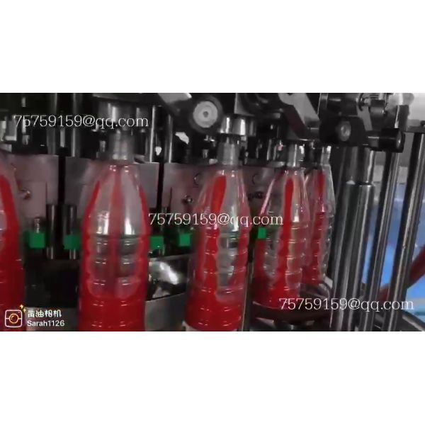 Quality automatic tomato Ketchup sauce bottle Filling Machine capping machine tomato for sale