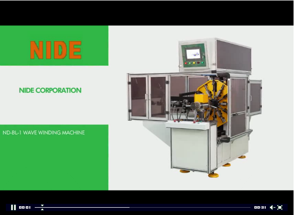 wave winding machine