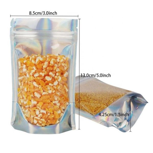 Quality OEM Holographic Stand Up Pouch for sale