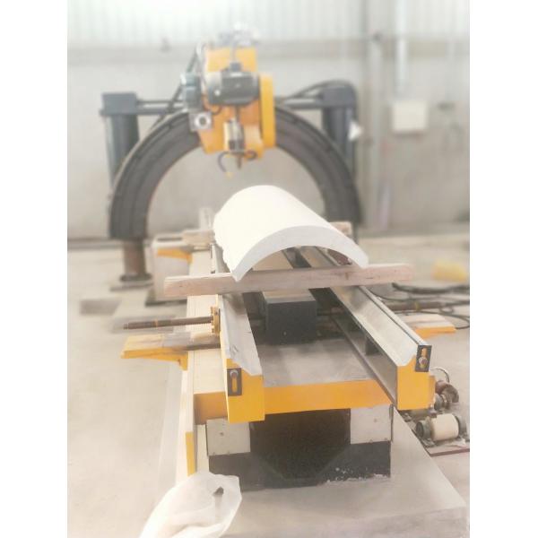 Quality Automatic Roman Pillar Slot Stone Cutting Processing Machine 7.5kw for sale