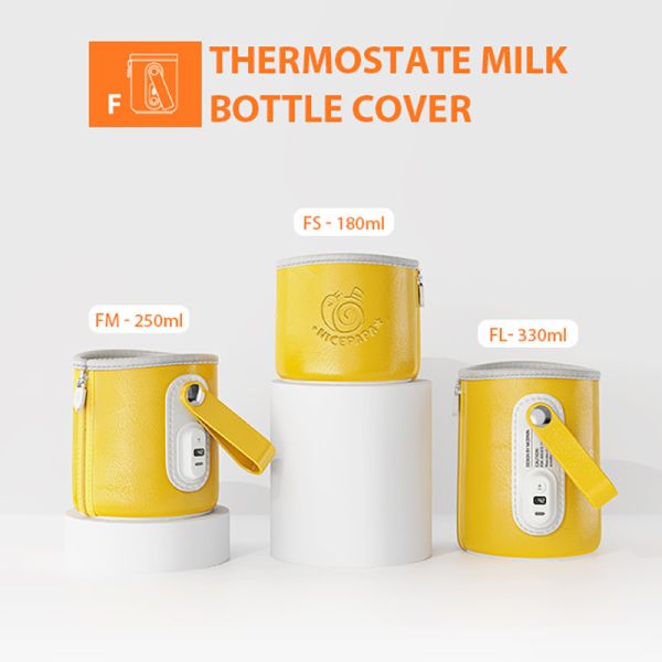Quality Five Speed Portable Temperature Control Bottle Warmer PVC Free 5 - 9oz Heater for sale