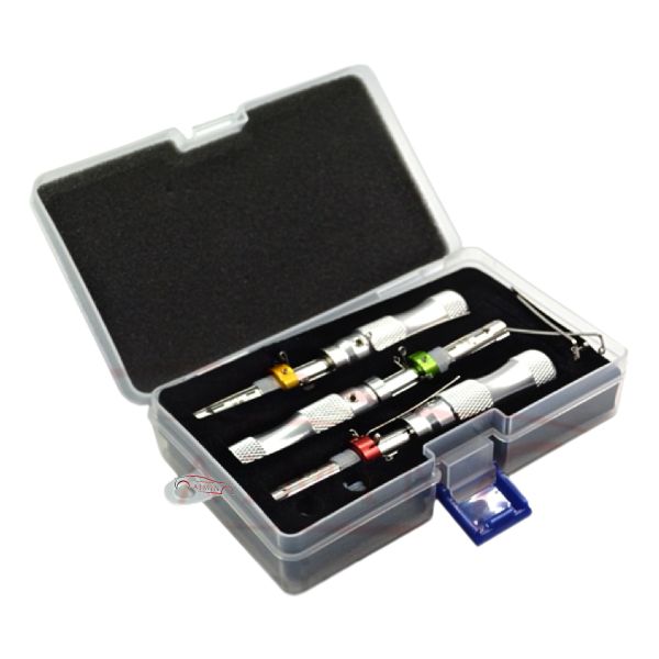 Quality South Korea Plum Blossom Lock Tubular Lock Quick Open Kit 3 Sets Red Selling Units Single Item for sale