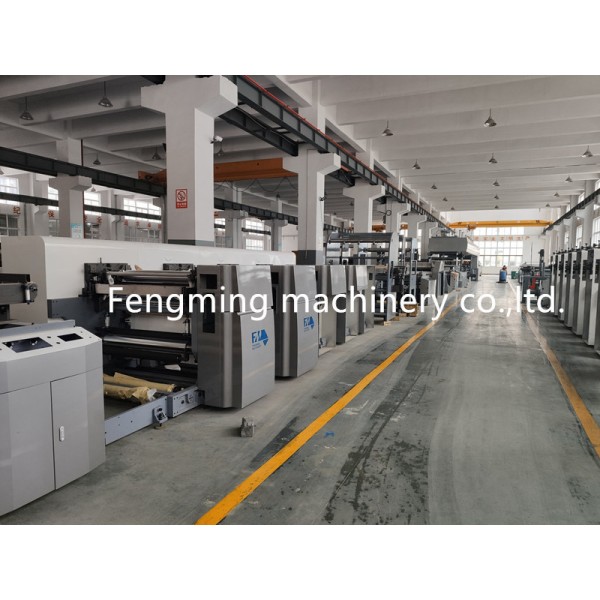 Quality Single Faced Printing Unit Type 6 Colors Flexographic Machine for Paper Plate for sale
