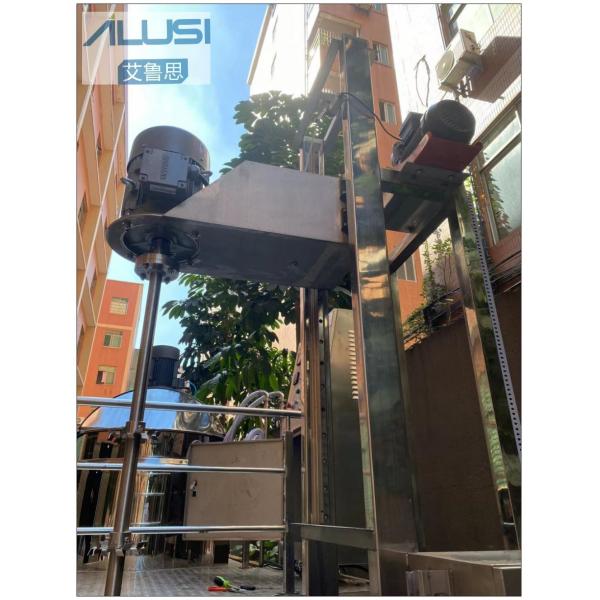 Quality SUS304 Movable Pneumatic Lifting Homogenizer Mixer Viscosity Liquids Solid for sale
