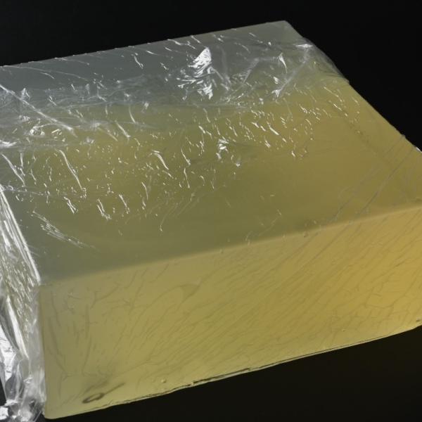 Quality CAS4253 34 3 Pressure Sensitive Adhesive Glue Light Yellow Block for sale
