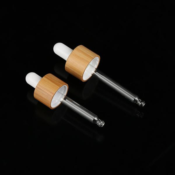 Quality Essential Oil Serum Bamboo Dropper 120ml For Cosmetic Packaging for sale