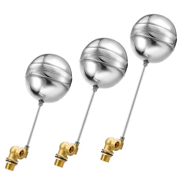Quality Brass Water Control Float Valve , Mini Industrial Ball Float Valve for sale