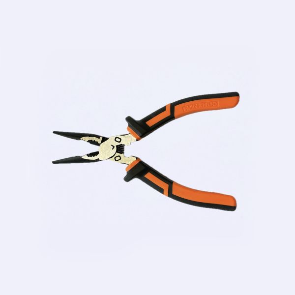 Quality 7 In 170.5g Long Nose Pliers Heavy Duty Battery Cable Crimping Tool for sale