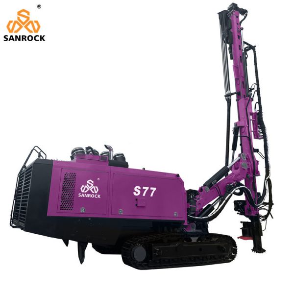 Quality 40KN Mining Drilling Rig Machine Integrated DTH Drilling Equipment Hydraulic for sale