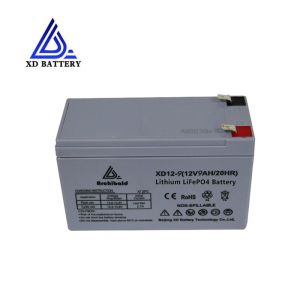 Quality Silk 12V 9Ah LiFePO4 Rechargeable Battery Lightweight 1.5KG Deep Cycle Lithium for sale