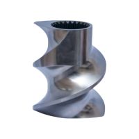 Quality W6Mo5Cr4V2 Steel Single Helix Screw Elements Extruder Vacuum Hardening For for sale