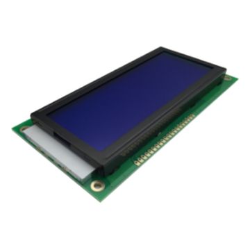 Quality Blue Mode Transmissive LCM LCD Display Negative Character Screen For Instrument for sale