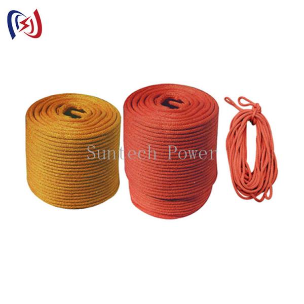 Quality Insulated High Strength 18mm Nylon Fiber Rope Construction Lifting for sale