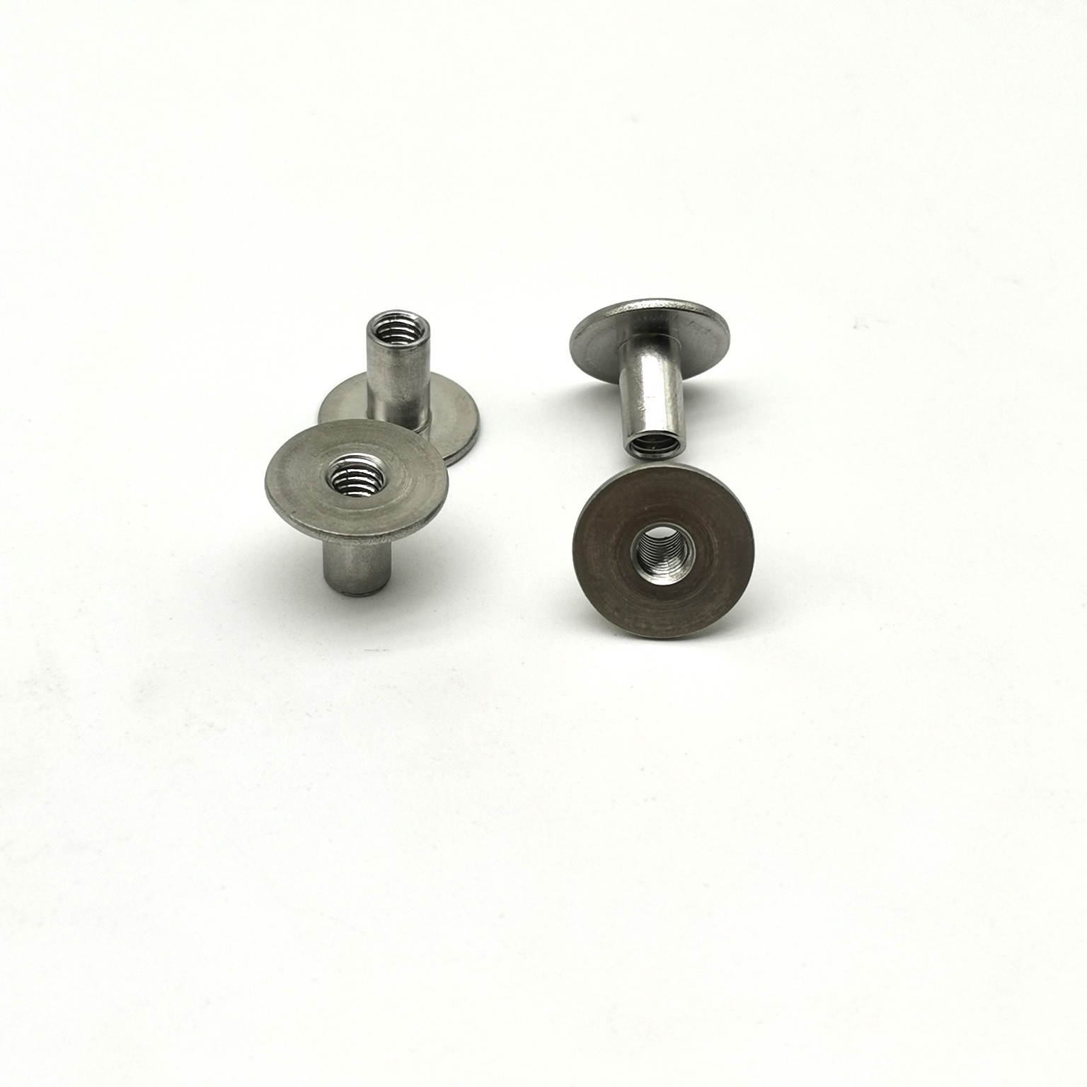 Stainless Steel Hollow Tubular Rivet Passivated Anodized Electrolytic polishing 13.0x10mm