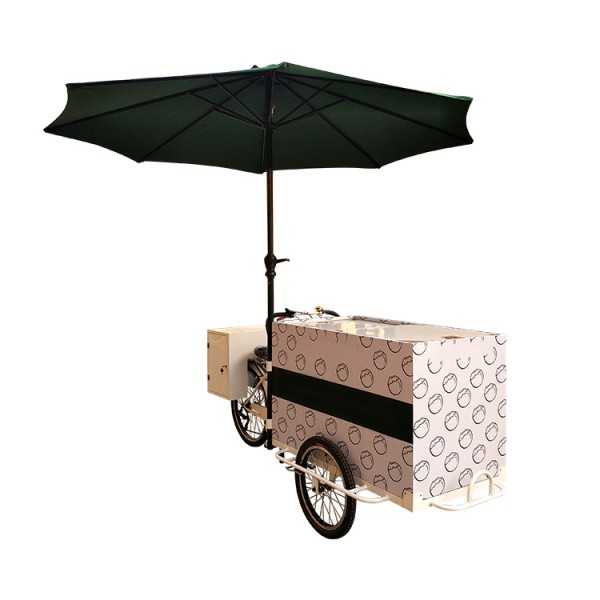 Quality Customised Tricycle Food Cart for Good Selling Coffee Vending Cafe Bike for sale