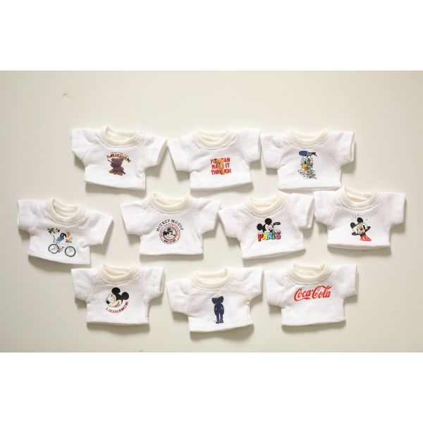 Quality Plush Bear Doll Tshirt Costumes Hoodies Removable Customization Doll Clothing for sale