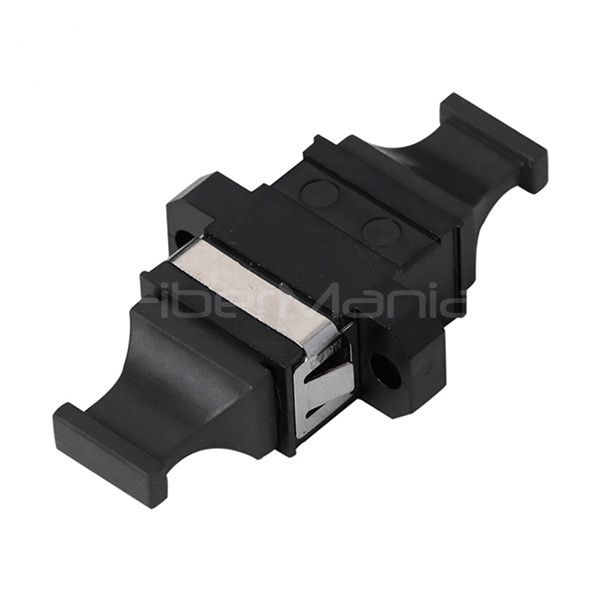 Quality MTP/MPO Single Mode Simplex Adapter With SC Footprint Black for sale
