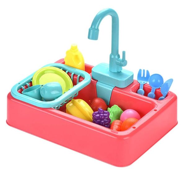 Quality Electric Dishwasher Playing Toy Kitchen Toys Set for Boys Girls Age Range 2 to 4 Years for sale