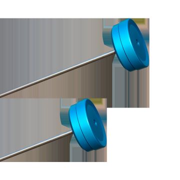 Quality LSP Pipe Separable Water Leak Detection Listening Stick 1.5m for sale