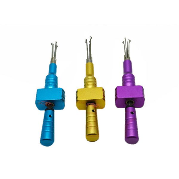 Quality 6Piece Locksmith Tools Set with Adjustable Cross-Shaped Lock Picking Tools for sale