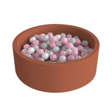 Quality ‎Machine Wash Shrink-Proof Velvet Round Foam Ball Pits 100x30cm for sale