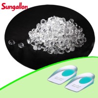 Quality OEM Clear TPR Plastic Material Waterproof Soft Insoles TPR TPE Material for sale