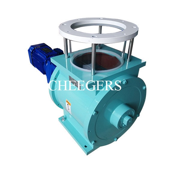 Quality 0.08mm Pneumatic Rotary Valve Bulk Materials Discharge Impeller Feeder for sale