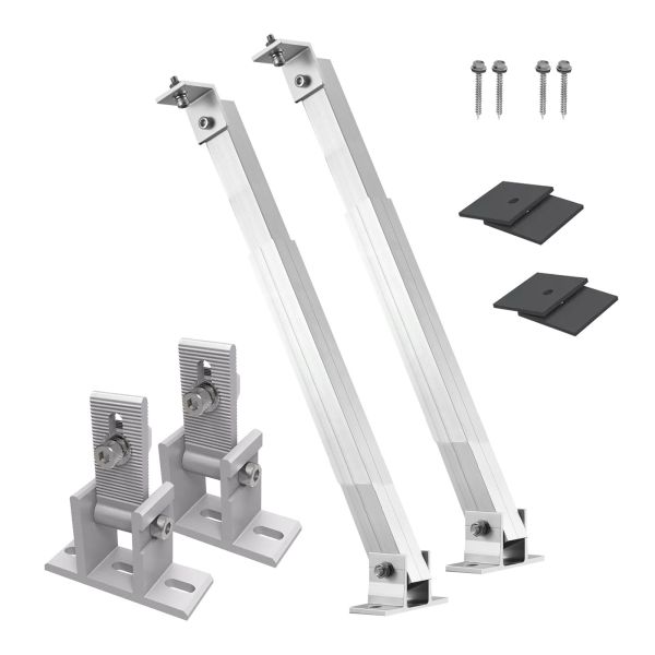 Quality PV Solar Panel Mounting System for Tile Roof Adjustable Aluminum Wall Mounted for sale