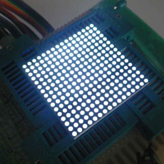 Quality 1.5 Inch 16x16 Dot Matrix LED Display Message Board energy efficiency for sale