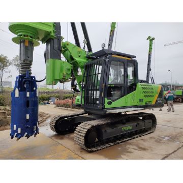 Quality Small Overall Transportation Hydraulic 1200 mm Piling Rig Machine auger drill for sale