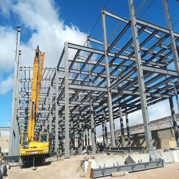 Quality Fireproof Steel Structure Building Prefab Customizable Eco-Friendly for sale
