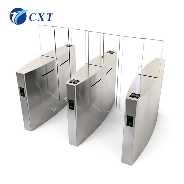 Quality High Security Glass Swing Turnstile Access Control Multifunctional 510H for sale