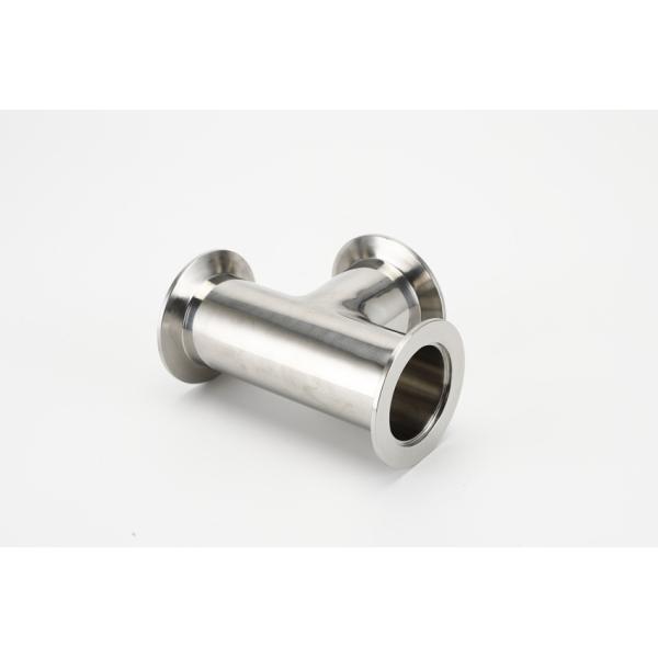 Quality SS304 KF Vacuum Fittings Equal Tee customizable harmless Industrial for sale